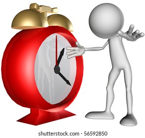 7,710 3d man clock Images, Stock Photos & Vectors | Shutterstock