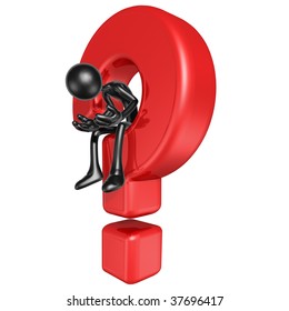 3d Character Question Stock Illustration 37696417 | Shutterstock