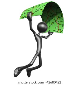 3d Character Road Map Stock Illustration 42680422 | Shutterstock