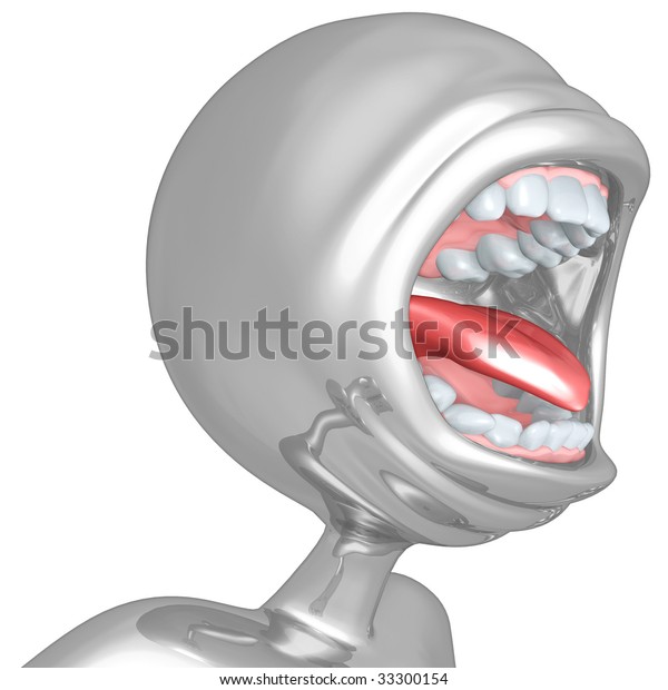 3d Character Screaming Stock Illustration 33300154 | Shutterstock