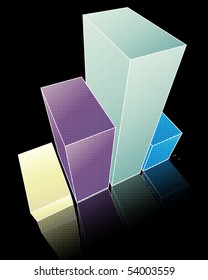3d Charts Stock Illustration 54003559 | Shutterstock