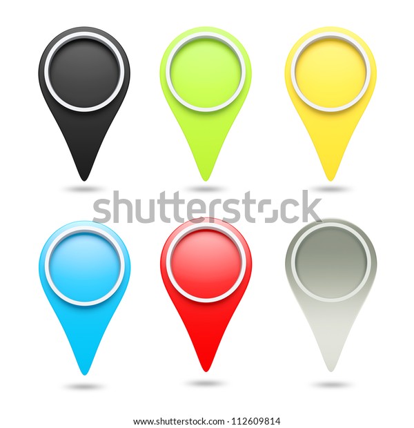 3d Check Icon Website Set 6 Stock Illustration 112609814