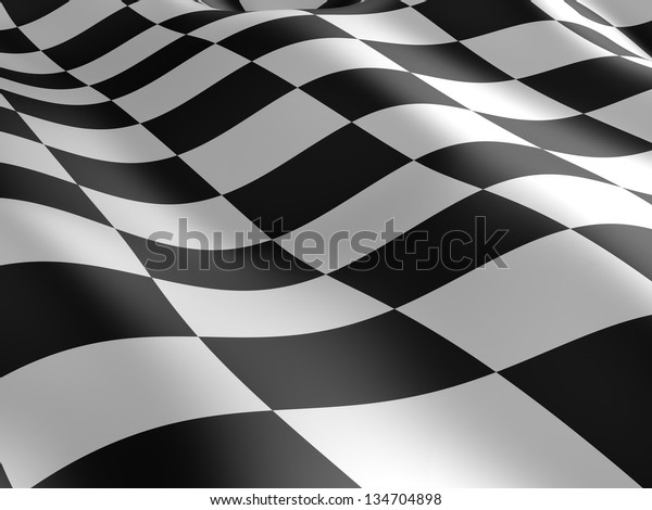 3d Checkered Flag Texture Stock Illustration 134704898 | Shutterstock