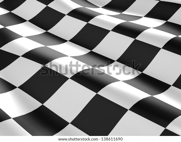 3d Checkered Flag Texture Stock Illustration 138611690 | Shutterstock