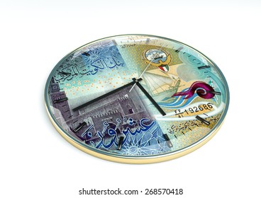 3d Clock Kuwait Currency Printer Inside Stock Illustration 268570418 ...