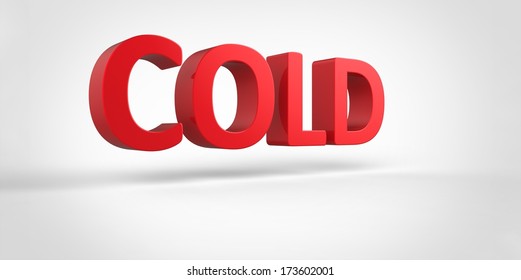 3d Cold Word Text 库存插图 173602001 | Shutterstock