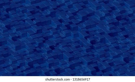 3d Cube Pattern Blue Princess Blue Stock Illustration 1318656917 ...