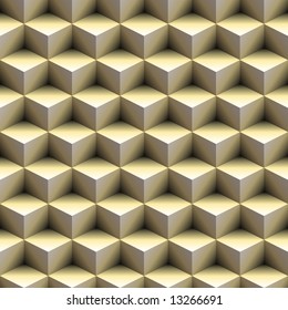 3d Cube Pyramid Background Seamless Texture Stock Illustration 13266691 ...