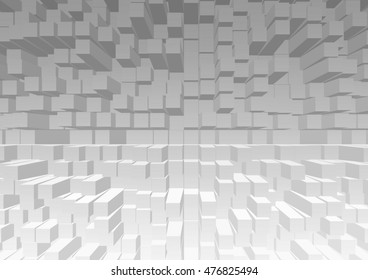 3d Cubic Texture Pattern Color Background Stock Illustration 476825494 ...