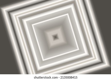 3d Diagonal White Ceiling Abstract Background Stock Illustration ...