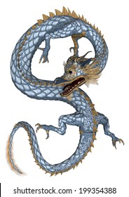 Eastern Style Dragon Stock Illustration 9393040 | Shutterstock