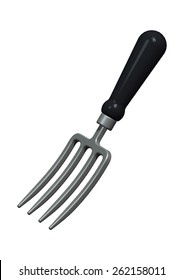 3d Digital Render Small Pitchfork Isolated Stock Illustration 262158011 ...