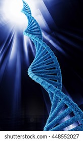 3d Dna Structure Stock Illustration 448552027 | Shutterstock
