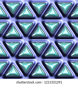 3d Effect Seamless Background Glazier Wallpaper Stock Illustration ...