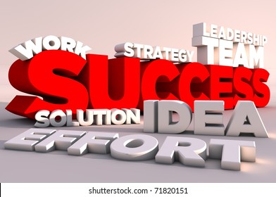 3d Elements Success Stock Illustration 71820151 | Shutterstock