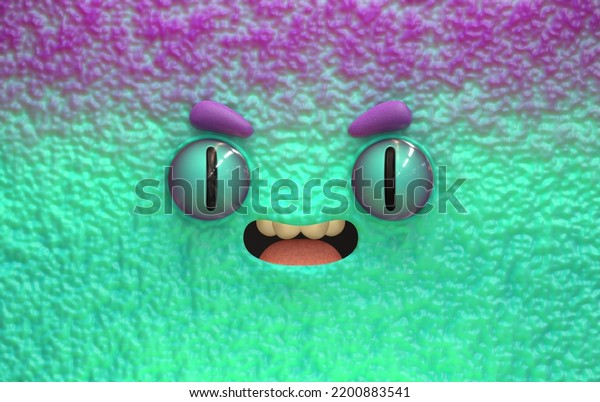 3d Faces Render Emote Image Happy Stock Illustration 2200883541 ...