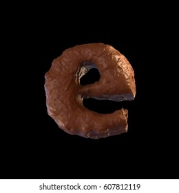 Chocolate letter e Images, Stock Photos & Vectors | Shutterstock