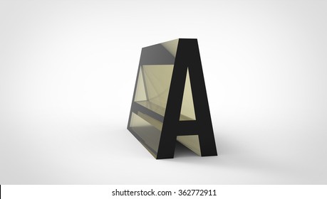 3d Font White Background Computer Generated 스톡 일러스트 362772911 ...