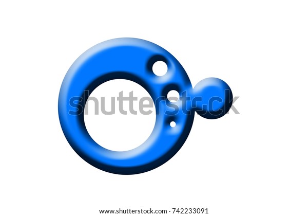 3d Form Icon Stock Illustration 742233091