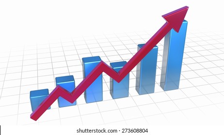 3d Graph Chart Moving: ภาพประกอบสต็อก 273608804 | Shutterstock