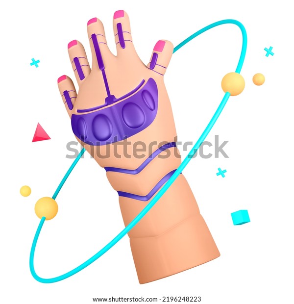 3d Icon Body Modification Arm Hand Stock Illustration 2196248223 ...