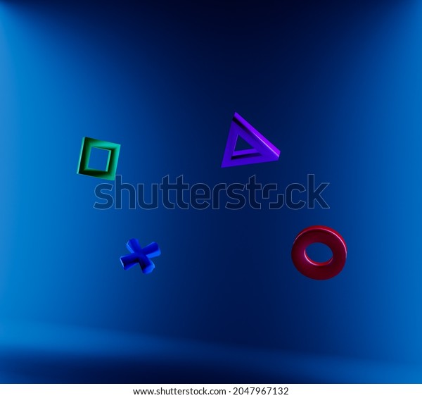3d Icon 3d Rendering Background Symbols Stock Illustration 2047967132 ...