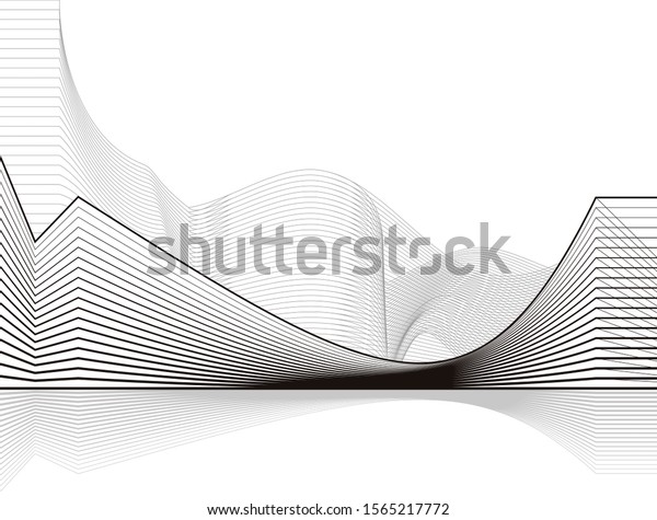 3d Illustration Architecture Construction Abstract Background Stock ...