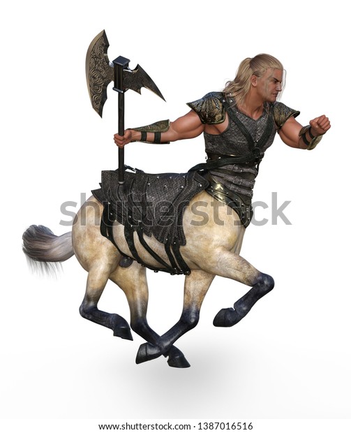3d Illustration Centaur Armor Stock Illustration 1387016516 | Shutterstock