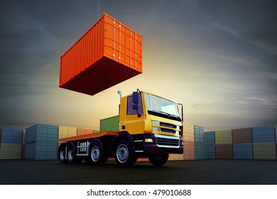 63 3d containership Images, Stock Photos & Vectors | Shutterstock