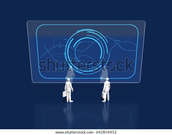 3d Illustration Current Situation Analysis Stock Illustration 642854452 ...