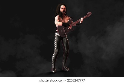 510 A Demon Playing Music Images, Stock Photos & Vectors | Shutterstock