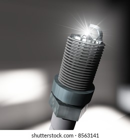 854 Spark plug render Images, Stock Photos & Vectors | Shutterstock
