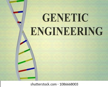 3d Illustration Cross Fertilization Script Dna: ภาพประกอบสต็อก ...