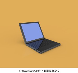 3d Illustration Imaging Notebook 3d Rendering Stock Illustration ...