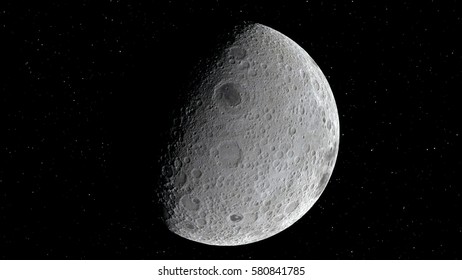 3d Illustration Moon Elements This Image Stock Illustration 580841785 ...