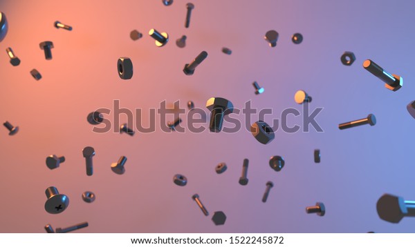 3d Illustration Presentation Background Fixing Building Stock ...