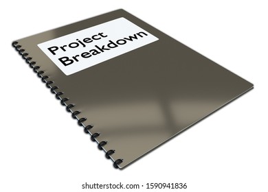 3d Illustration Project Breakdown Script On: ilustración de stock ...
