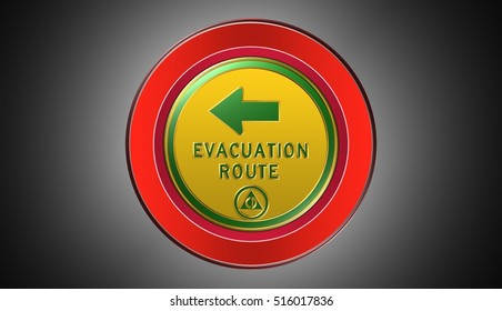 3d Illustration Push Button Stock Illustration 516017836 | Shutterstock