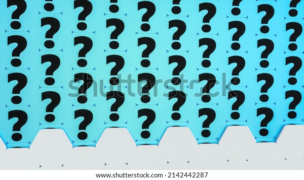 3d Illustration Question Mark Stock Illustration 2142442287 | Shutterstock