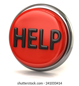 Red Help Push Button Stock Illustration 64275208 | Shutterstock