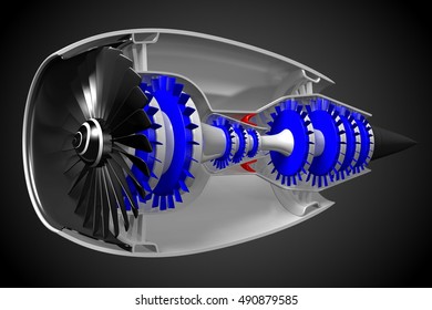 182 Cross section jet engine Images, Stock Photos & Vectors | Shutterstock