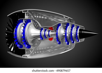 185 Cross Section Jet Engine Images, Stock Photos & Vectors | Shutterstock
