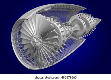 185 Cross Section Jet Engine Images, Stock Photos & Vectors | Shutterstock