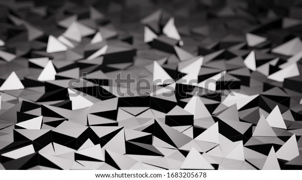 3d Illustration Shattering Background Backgroundselective Focus Stock ...