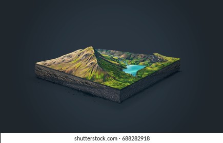 477 Slice Earth Top View Images, Stock Photos & Vectors | Shutterstock