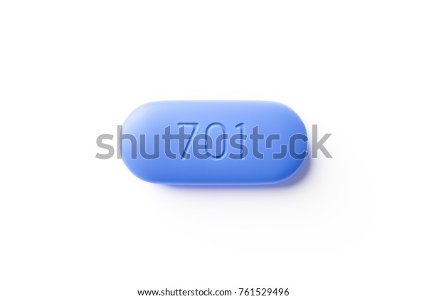 3d Illustration Typical Prep Pill Number Stock Illustration 761529496