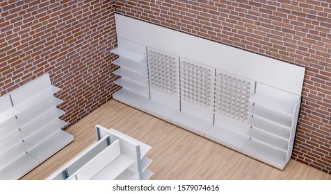 84 Supermarket shelf top view Stock Illustrations, Images & Vectors ...