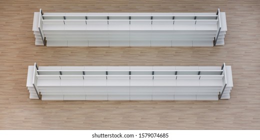 84 Supermarket shelf top view Stock Illustrations, Images & Vectors ...