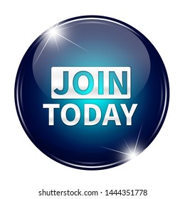 Join Today Button Isolated Internet Button Stock Illustration 785430331