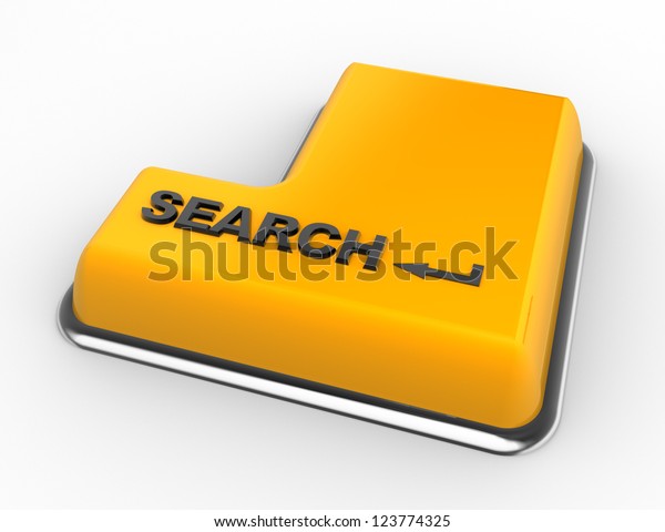 3d Keyboard Search Button 3d Render Stock Illustration 123774325 ...